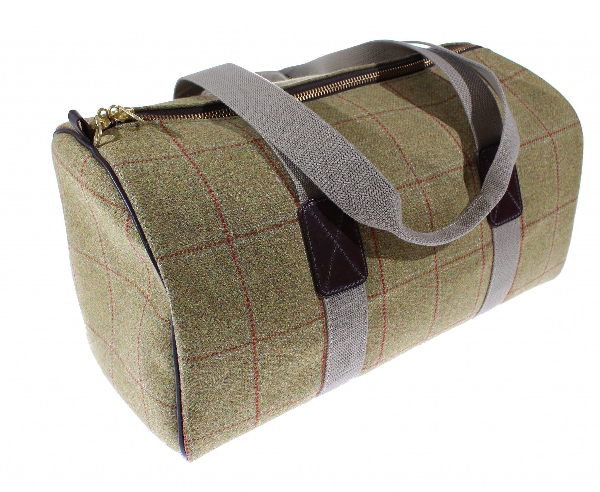Small Tweed Weekend Bag - Lovat Mill is the Home of Tweed